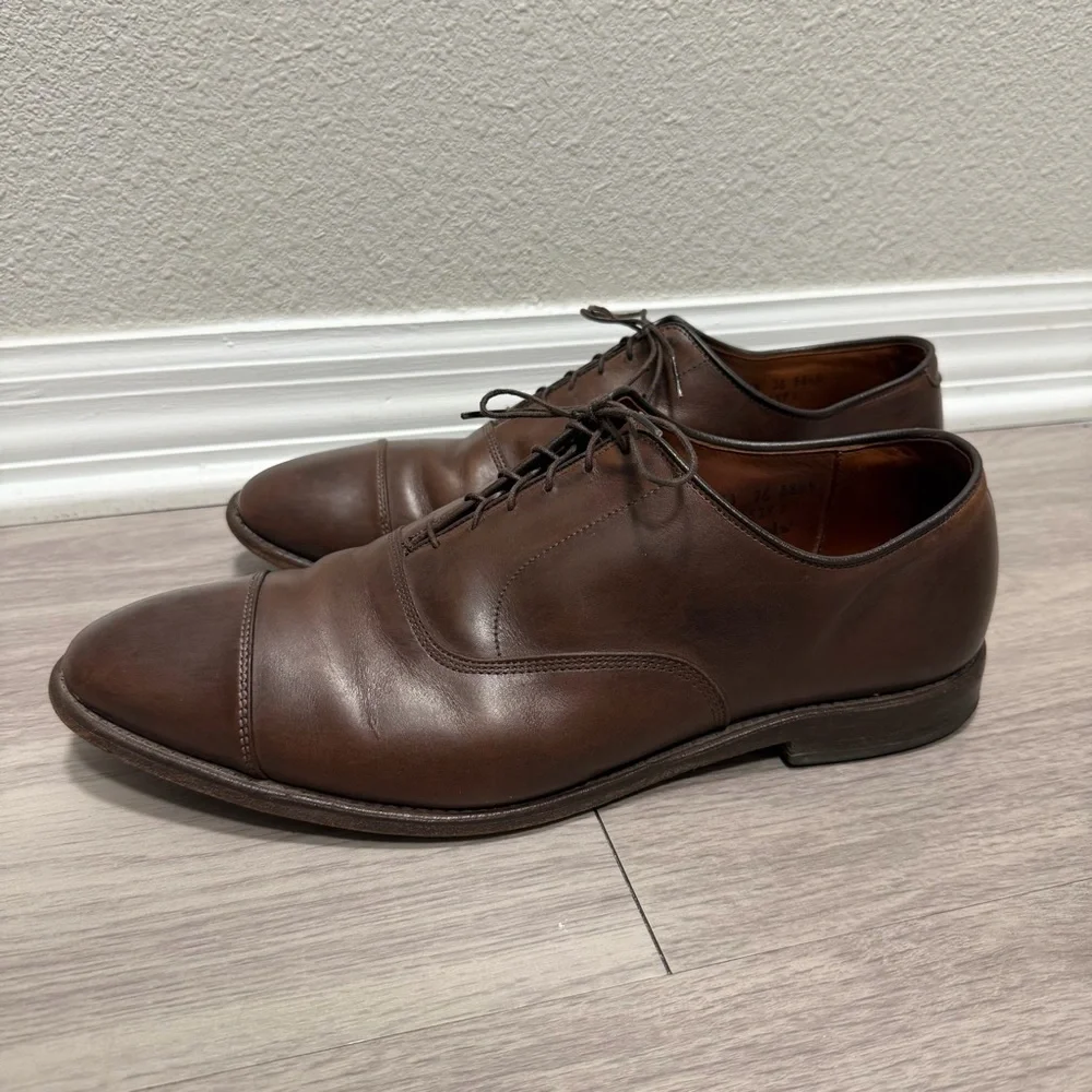 Allen Edmonds | Shoes | Allen Edmonds Cap Toe Dark Brown Park Avenue ...
